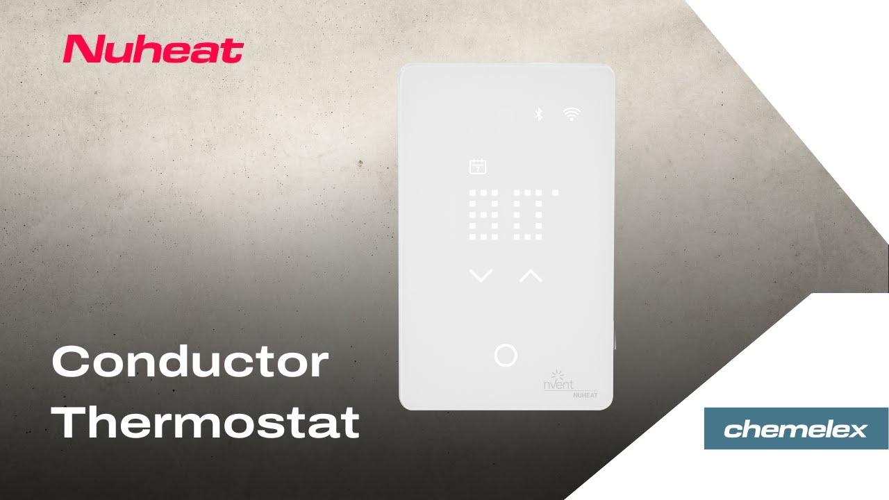 Nuheat Conductor: Smart Electric Floor Heating Thermostat