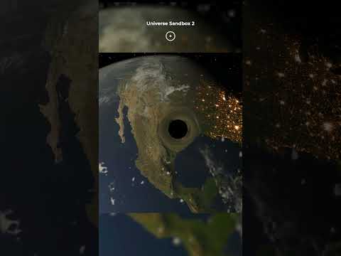 A black hole passes over the U.S. #Cosmoknowledge #Space #Universe #Galaxy #blackhole #USA #viral