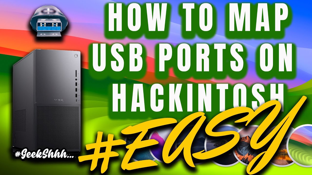 How To Map USB Ports on Hackintosh USBToolbox Easy Tutorial StepByStep Guide GeekShhh
