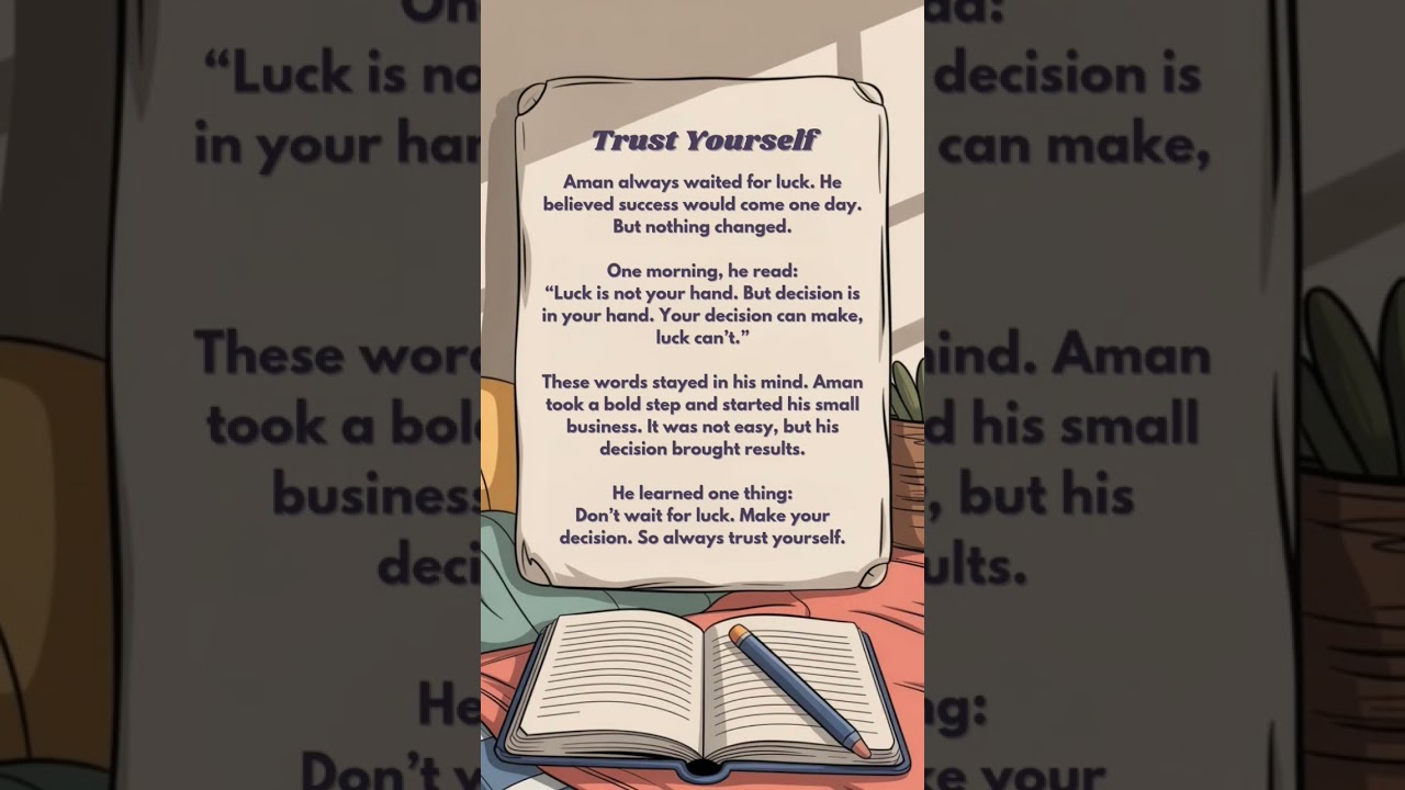 TRUST YOURSELF || #motivation #quotes #shorts #life #english_quotes