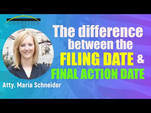 Filing Date vs Final Action Date Explained