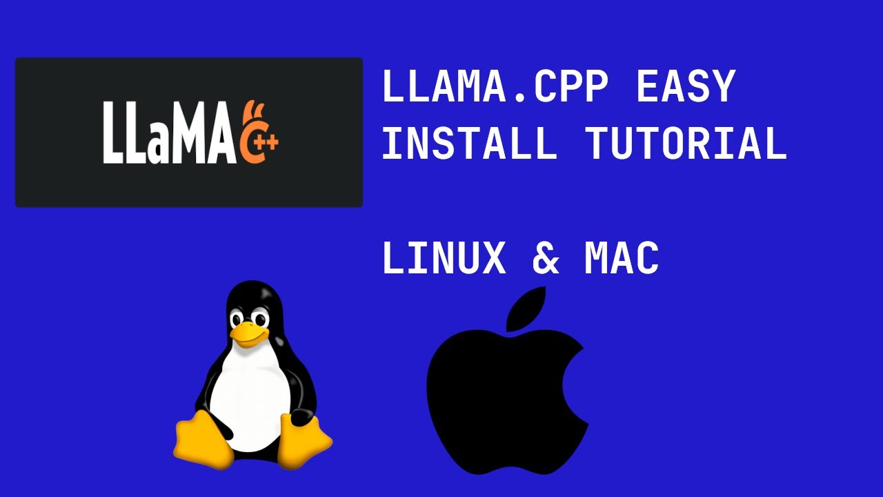 Llama.cpp EASY Installation Tutorial on Linux & MacOS