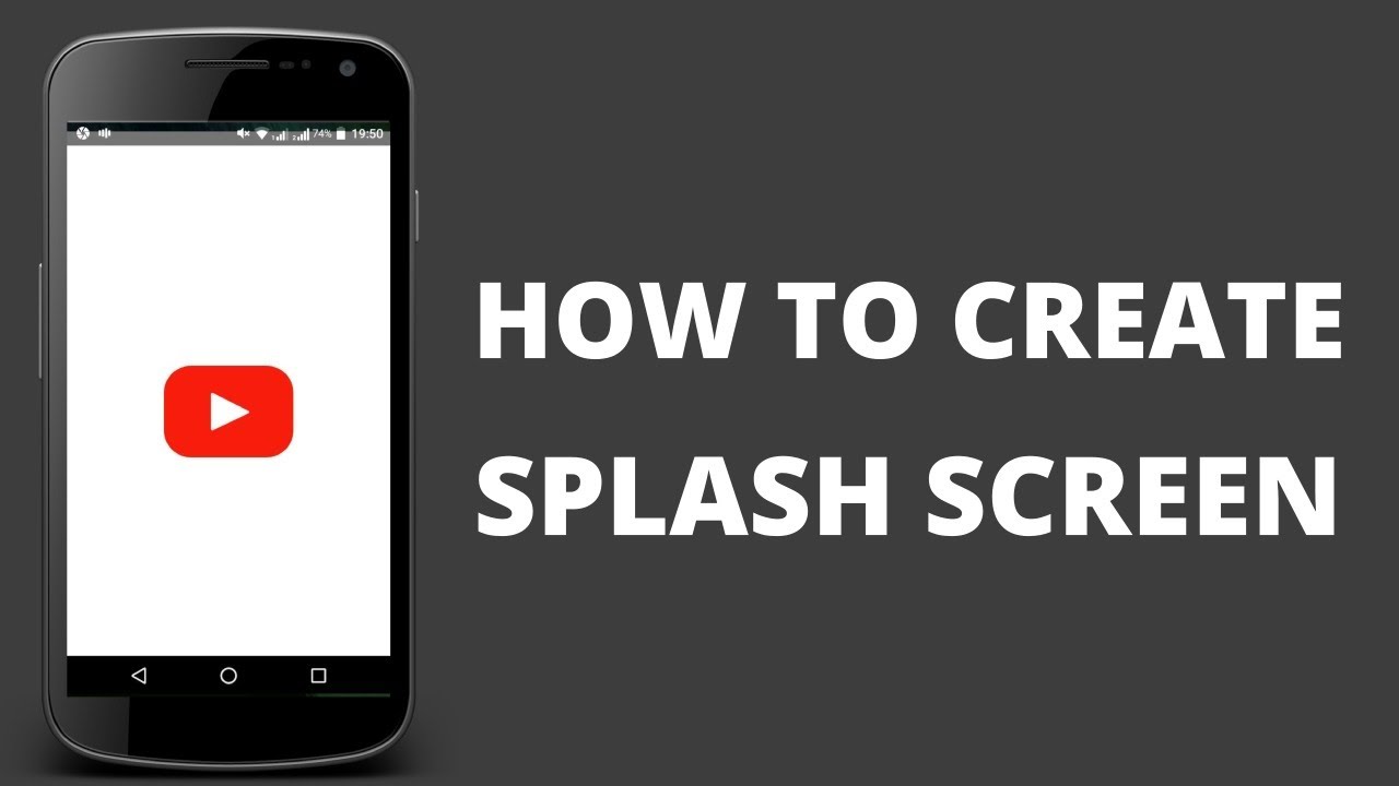 Android Tutorial - How to Create a Splash Screen 