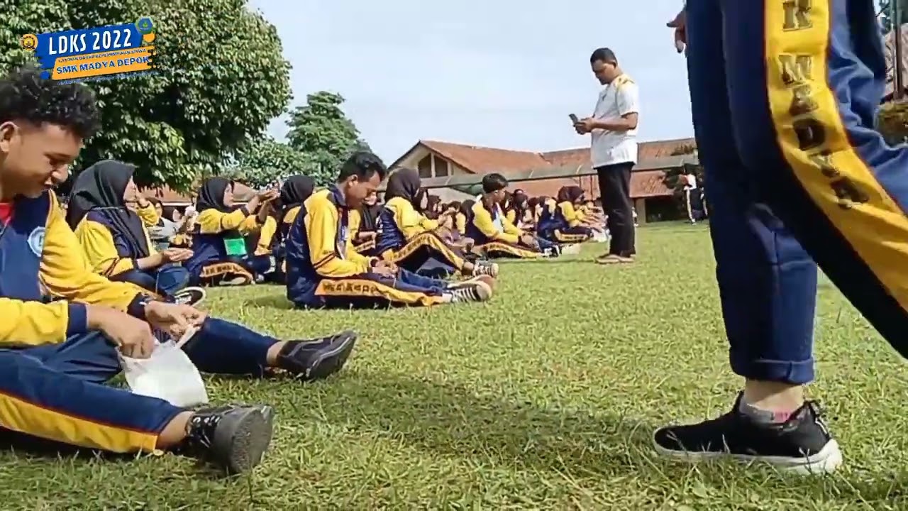 Serunya Kegiatan LDKS SMK Madya Depok Tahun 2022