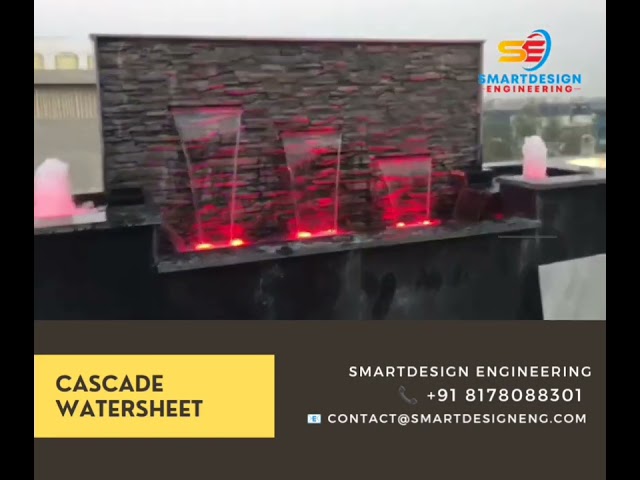 Waterfall Fountain - Cascade Sheet Waterfall Fountain Manufacturer from ...