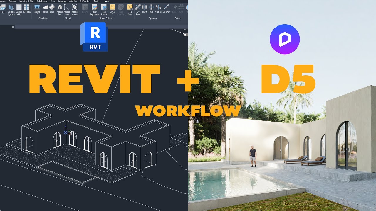 REVIT + D5 Render | Full Beginner Tutorial