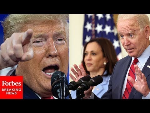Trump Blames Biden-Harris Administration For Surge Of Migrants At Border