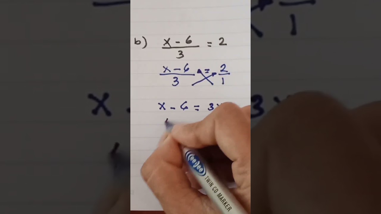 Easy Maths | Strategies to Solve Multi Step Linear Equations with Fractions |