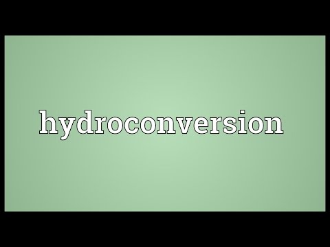 Hydroconversion Meaning