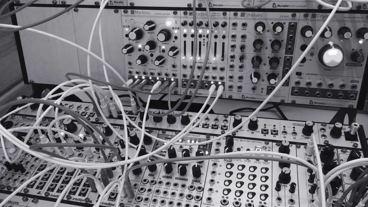 20190126 Eurorack Sketch - First Mutable Marbles Patch