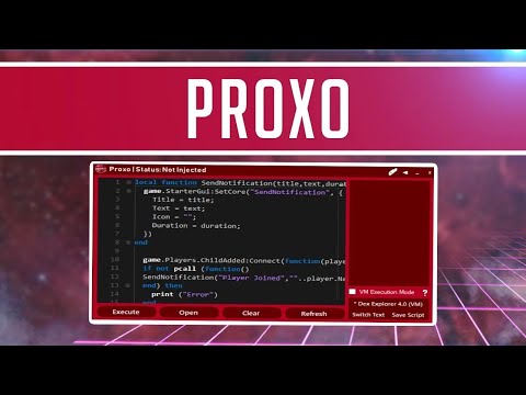 ✔️PROXO ROBLOX EXPLOIT INJECTOR LUA! LEVEL 7 SCRIPT EXECUTOR PROXO ROBLOX EXPLOIT✔️Mac OS Windows✔️