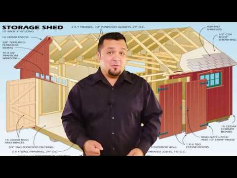 2 story shed plans