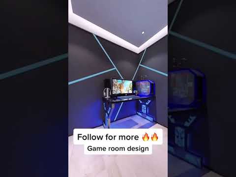 Gaming Room Interior Design 😍