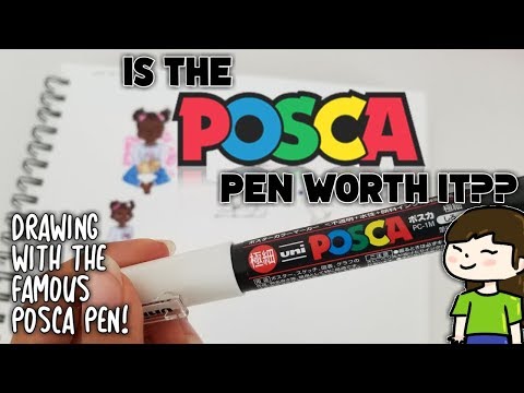 IS THE POSCA PEN WORTH IT? || First Time Trying Posca Paint Pens