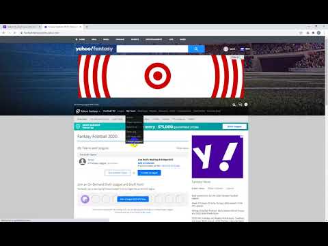 Yahoo Fantasy Football 2020 - Choose Keepers
