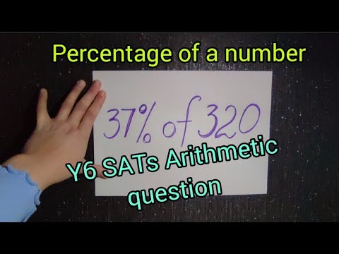 Calculating percentage of a number // Year 6 SATs Arithmetic question