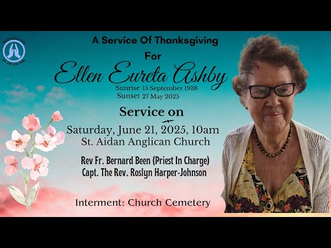 Live Stream of Funeral Service for Ellen Eurita Ashby