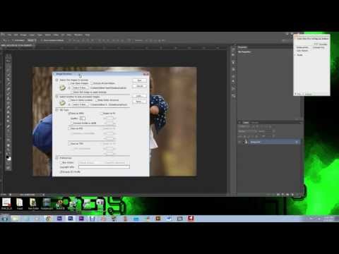 Convert Multiple Files to PSD,TIFF,JPEG PhotoShop Image Processor Tutorial