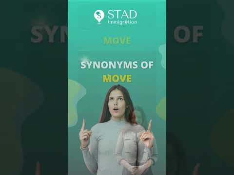 Synonyms of "MOVE" | IELTS Preparation | STAD Immigration