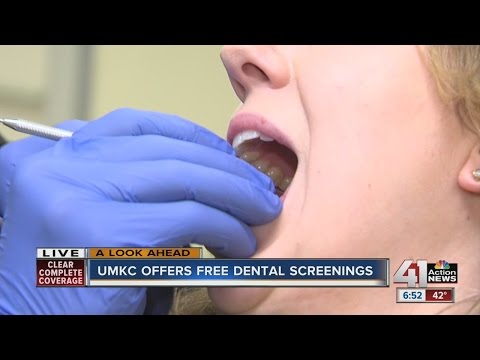 UMKC School of Dentistry offering free services to KC residents