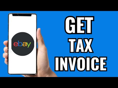 How To Get Tax Invoice From Ebay Purchase