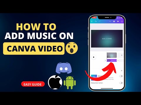 How to ADD Music on CANVA Video (EASY TRICK)
