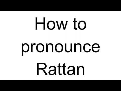 How to Pronounce Rattan (Hindi)