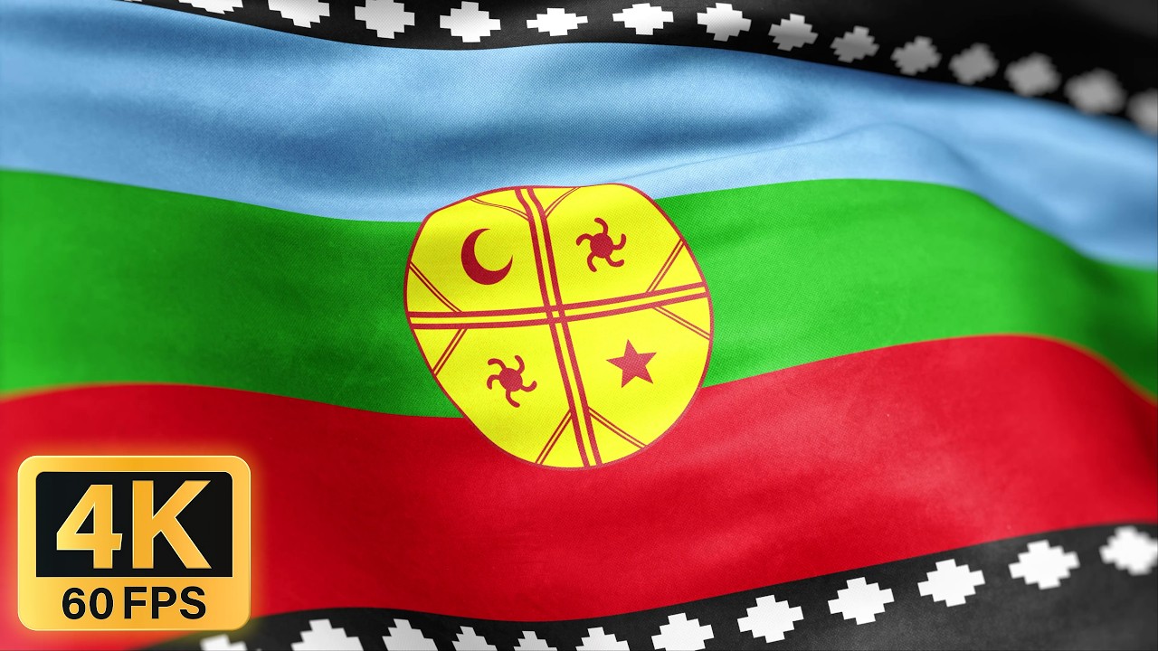 MAPUCHE FLAG 1 HOUR 4K 60FPS