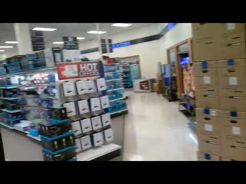Shopping Inside a Micro Center Store