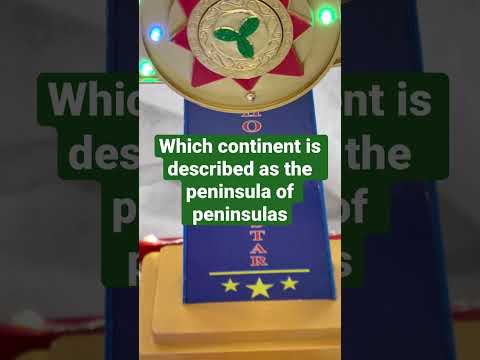 Which continent is described as the peninsula of peninsulas