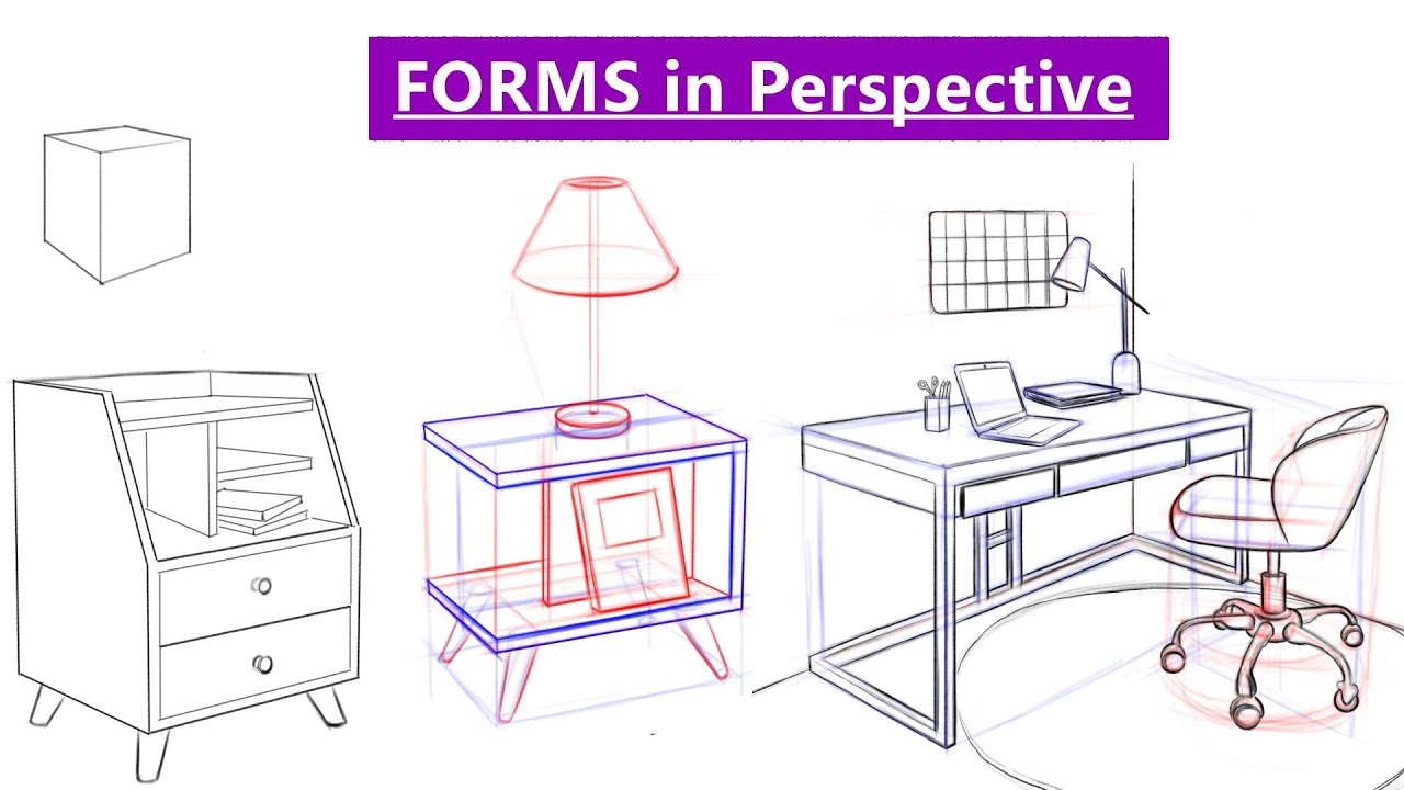Dynamic Sketching Forms in Perspective