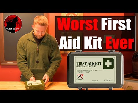 Serious Waste of Money! - Rothco General Purpose First Aid Kit