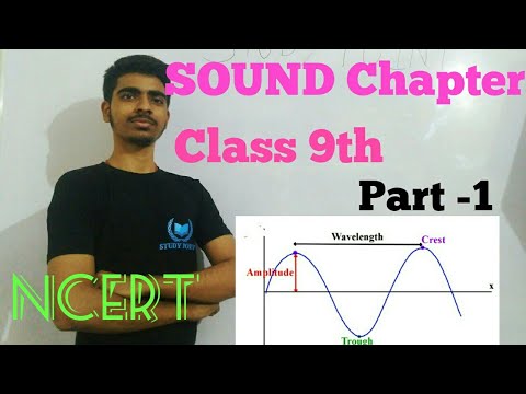 sound class 9th || 9th class science || class 9th sound chapter in hindi || cbse