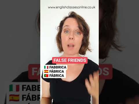 False friends | Falsos amigos | Falsi Amici - Fabbrica / Fábrica VS Fabric
