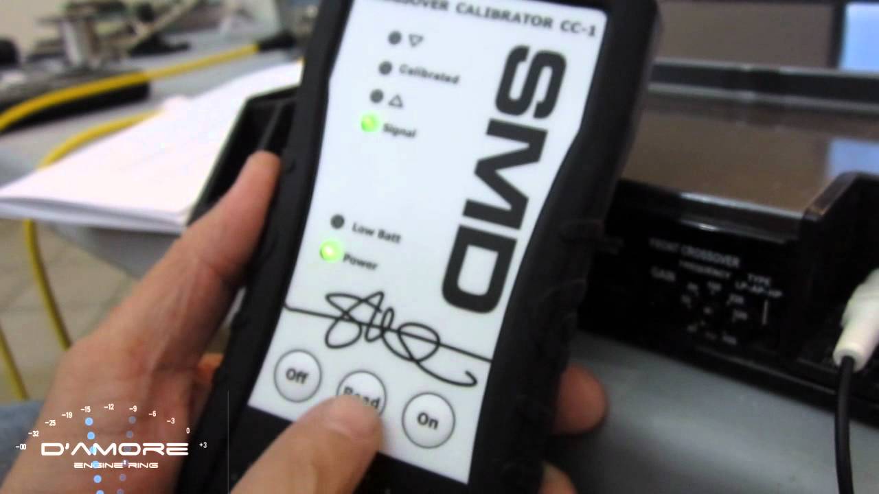 Proven Accuracy - SMD Crossover Calibrator CC-1 plus Gain Matching