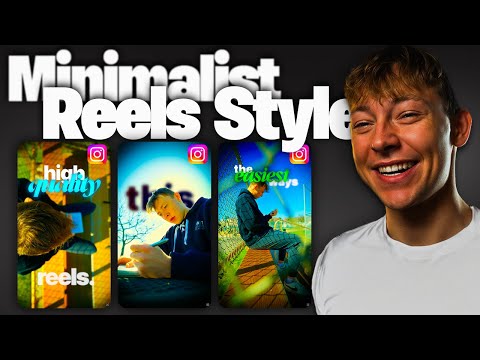 The Minimalist Reel Style Everyone’s Using Premiere Pro 2025 Tutorial
