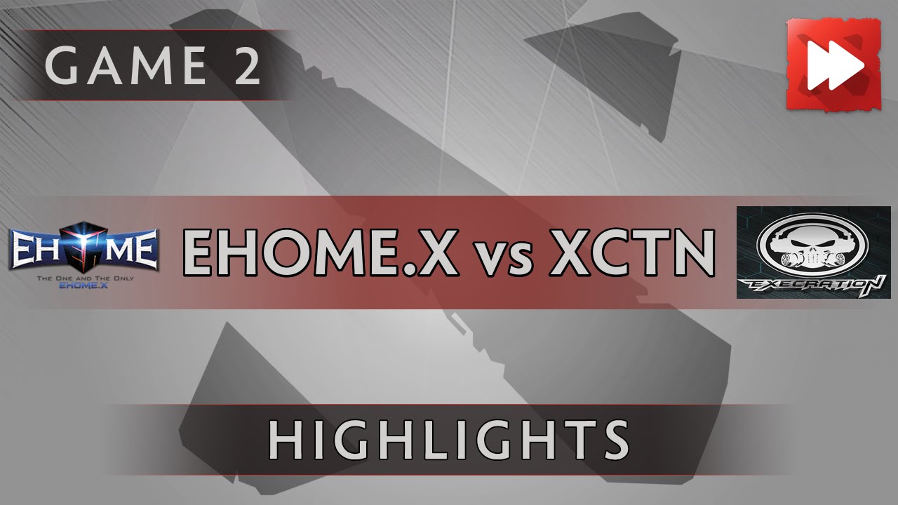 EHOME.X vs Execration [Game 2] ROG MASTERS 2016 - Dota Highlights