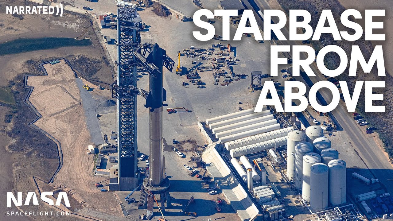 SpaceX Readies Starship Full Stack for Testing (finally!) | Starbase flyover
