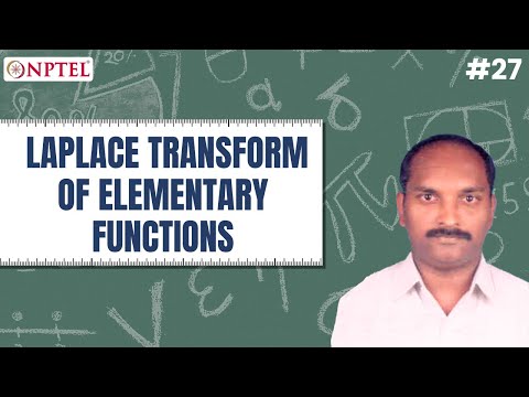 Laplace Transform of Elementary Functions Video Lecture - Mathematics ...