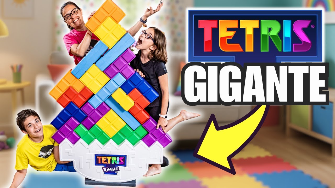 LET'S PLAY GIANT TETRIS: Huge Living Room Challenge