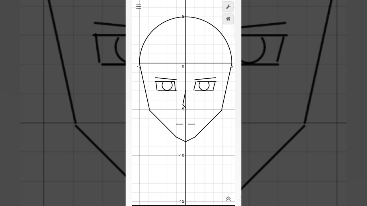 Math animation by desmos#animation #desmos#graph #math #mathematic #noob#short#anime #onepunchman