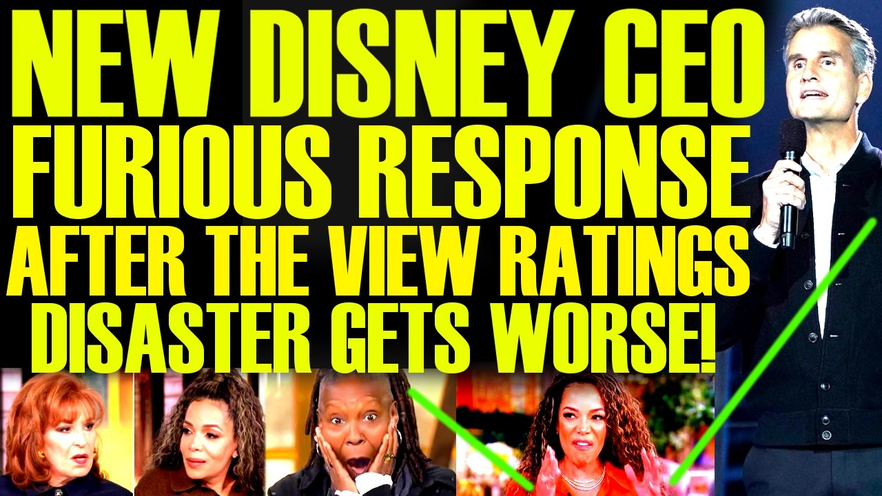 NEW Disney CEO ATTACKS PUBLIC After THE VIEW Ratings DISASTER Hits World Record! ABC PANICS