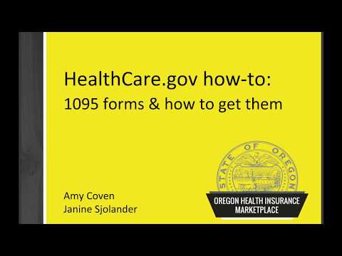 HealthCare.gov how-to: #10 1095 forms and how to get them