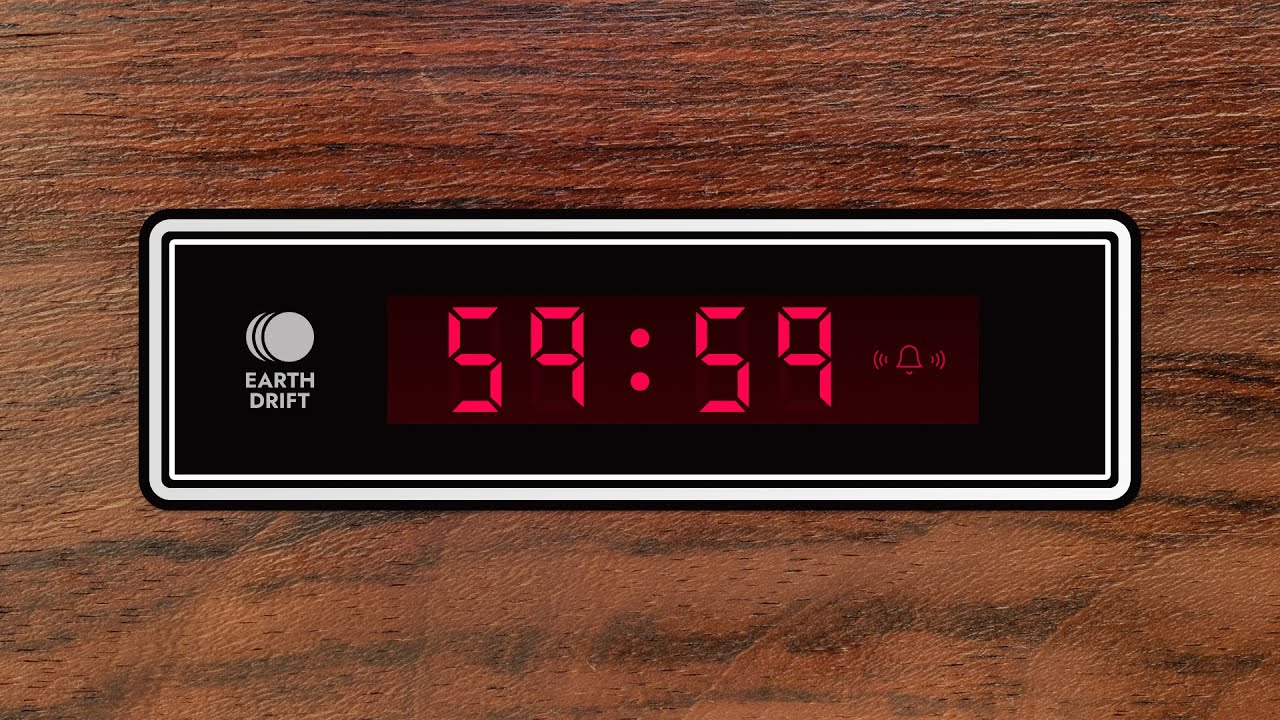 1 Hour Timer - Retro Clock with Ending Chime | Good Time