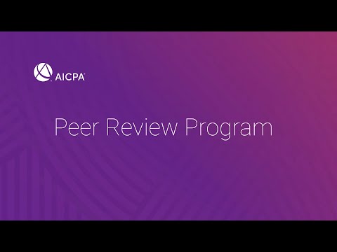 Peer review: Improving audit quality, serving the public interest