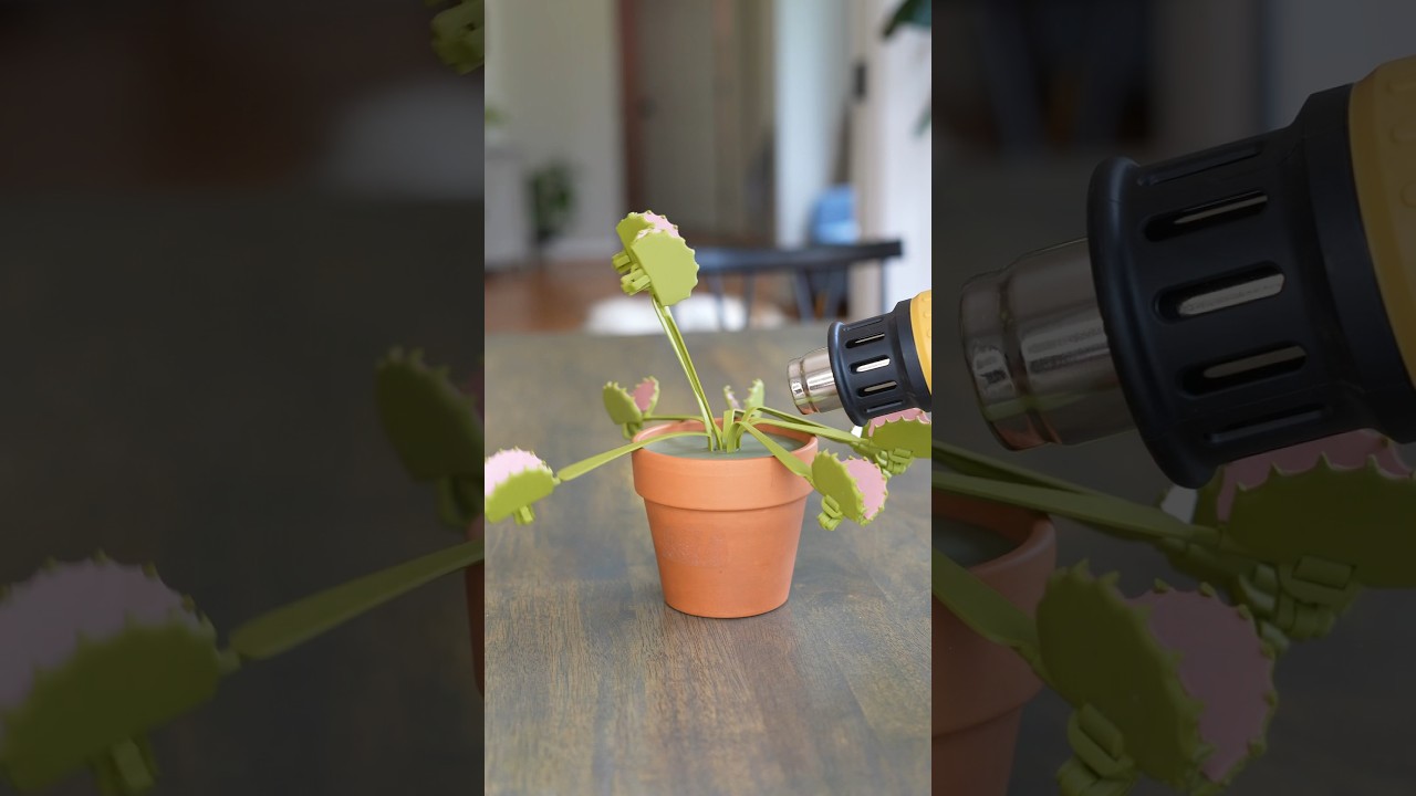 No, This is not a real plant. 3D files at the link in my bio !