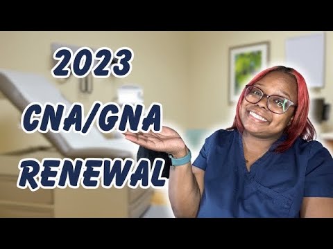 How To Renew Your CNA In 2023!!
