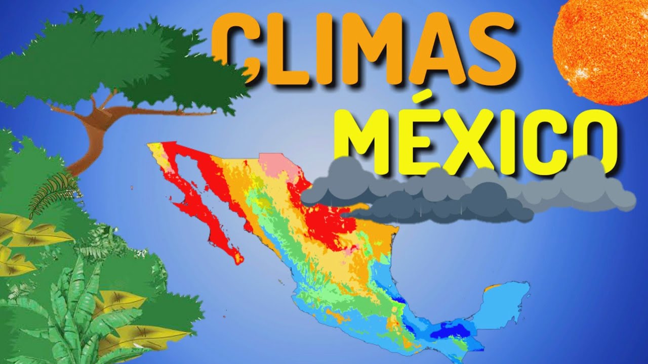 Tipos de CLIMAS en México