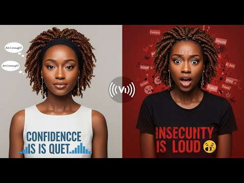 Confidence Is Quiet Insecurity Is Loud