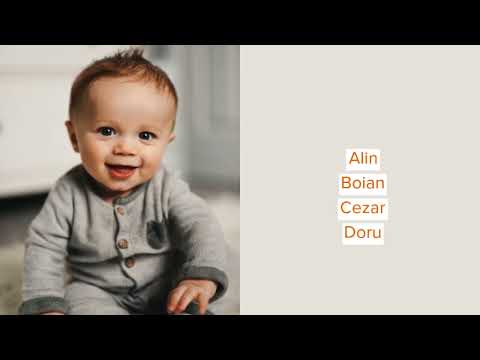 Romanian Boys Names For Your Baby